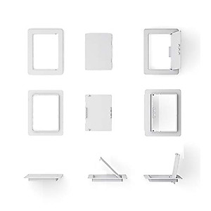 MaRoner Plumbing Access Panel for Drywall Ceiling 6 x 9 inch Removable Hinged Access Door Reinforced Hinged Panel