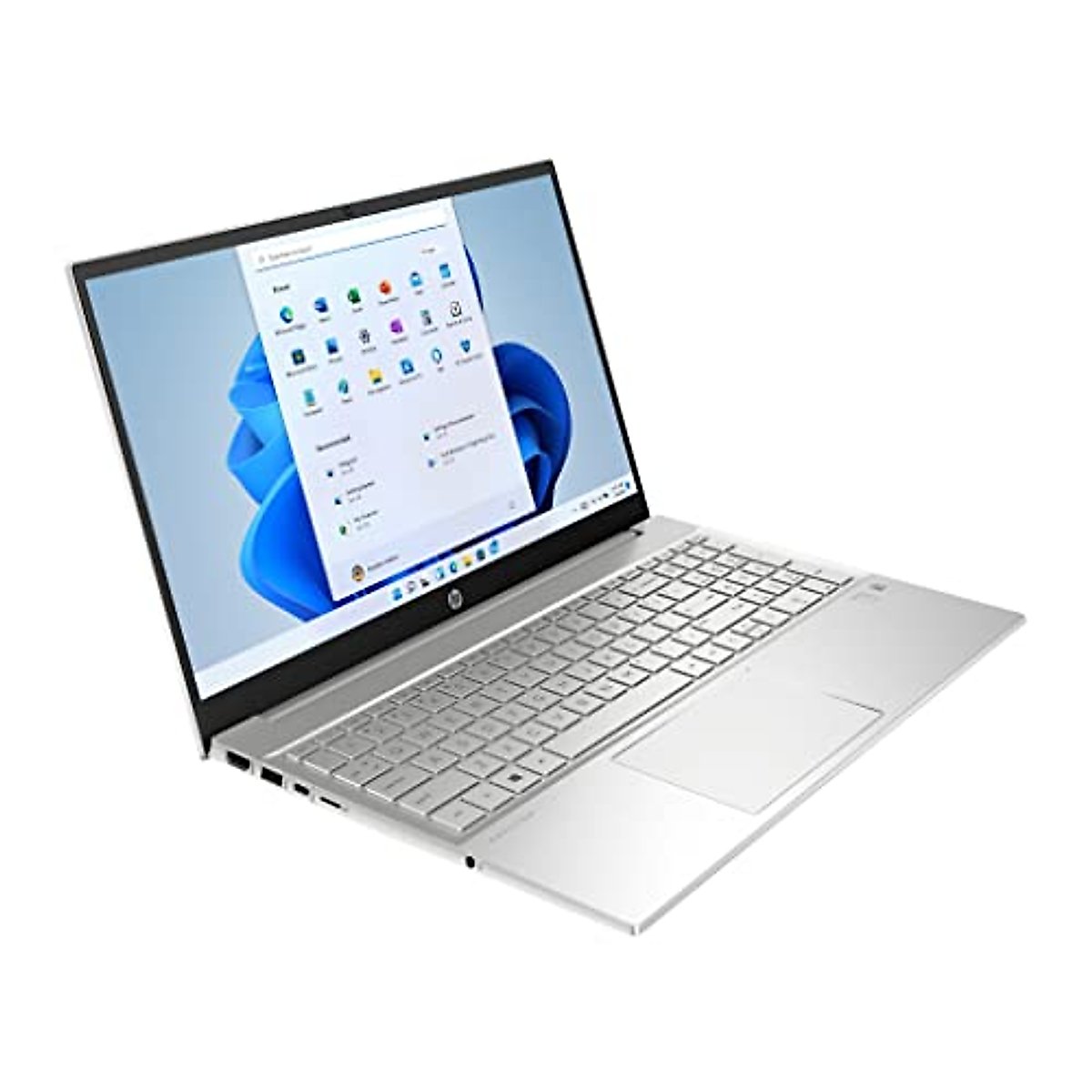 Newest HP Pavilion 15 Laptop, 15.6” Full HD Display, Intel Core i7-1165G7 Processor, Backlit Keyboard, Fingerprint Reader, Wi-Fi 6, Natural Silver (32GB RAM | 1TB SSD, Windows 11 Home)