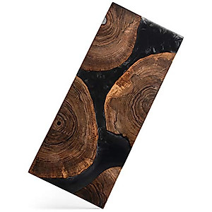 BARDAK Large Luxury Wooden Cheese Board, Charcuterie Platter & Serving Tray, Handmade Wine & Cheese Board Gift, Housewarming Gifts for Couples, Unique Wood Epoxy River Board