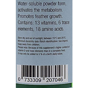 Nekton-Bio for Bird Feathering, 150gm