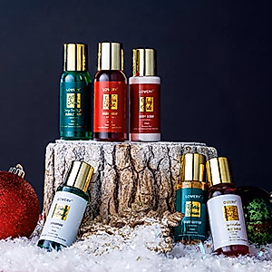 LOVERY 2022 Limited Edition Advent Calendar, Christmas Advent Calendar for Adults, for Women & Men, Stocking Stuffers Ideas, Beauty & Spa Advent Set, Countdown Calendar, 24pc Bath & Body Care