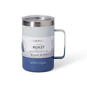 Hydragear Roast Double-Wall Insulated Stainless Steel Mug - 17 Oz - Blue Ombre