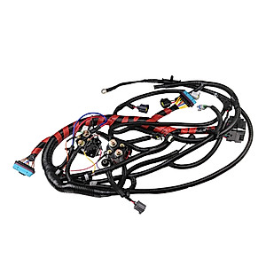 JDMSPEED New Engine Wiring Harness W/O Cali Replacement for Ford Super Duty F250 F350 1999 2000 2001 7.3L Diesel Replace F81Z12B637EA F81Z-12B637-EA
