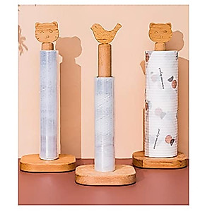 Kitchen Paper Roll Holder Paper Towel Rack Dining Table Kitchen Paper Roll Holder Vertical Paper Towel Storage Rack ( Color : A )