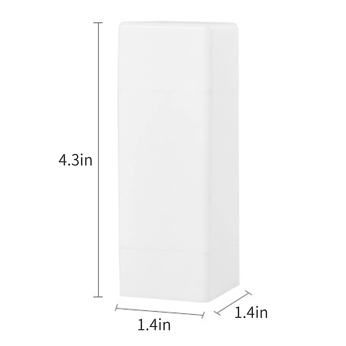 2Pcs Butter Stick Holder Plastic Sticks Butter Keeper Butter Dispenser Stick Corn Butter Holder Stick Butter Container Cake Butter Dispenser to Spread Butter on Cookware, Baking Dishes Toast Waffles