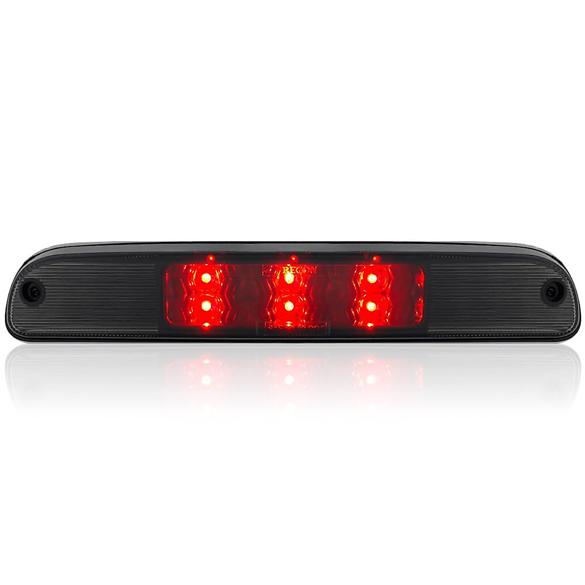 Recon 264116BK LED Third Brake Light Kit 1999-2006 Ford F250HD/F350/F450/F550 Super Duty & 1995-2003 Ranger - Smoked Lens