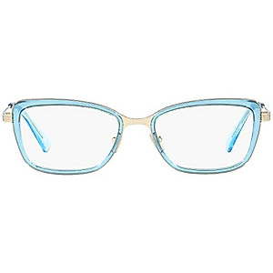 Eyeglasses Versace VE 1243 1403 PALE GOLD/BLUE TRANSP