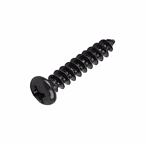1000 Pcs Self Tapping Screws for Electronic Small Pan Head Black M1 M1.2 M1.4 M1.5 M1.7 M2 for Laptop Screws for Computer - (Size: M3/ 5mm) SCRW-081196
