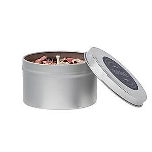 Romance Candle by New Moon Beginnings - Love Ritual Candles - Dried Flower, Herb, & Crystal Candles - Aromatherapy Candles - Soy Candle - 8oz Tin