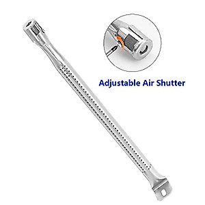 Dongftai SH700A (4-Pack) 17" Stainless Steel Burner Replacement for Napoleon Rogue Series, Prestige 500 Propane Grills