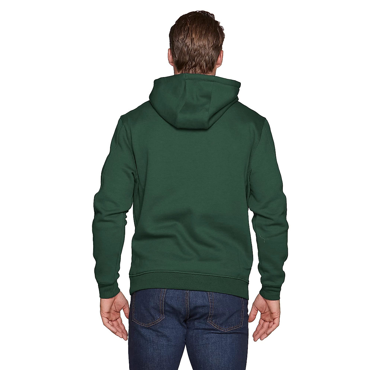 COLOSSEUM Outdoors Men's Brooks II Super Heavyweight Workwear Pullover Hoodie (Forest Green, X-Large)