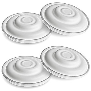 Nenesupply Silicone Backflow Protector Membranes Compatible with Spectra Backflow Protector Not Original Spectra Pump Parts Work with Spectra S2 S1 Breast Pumps (4pc Membrane)