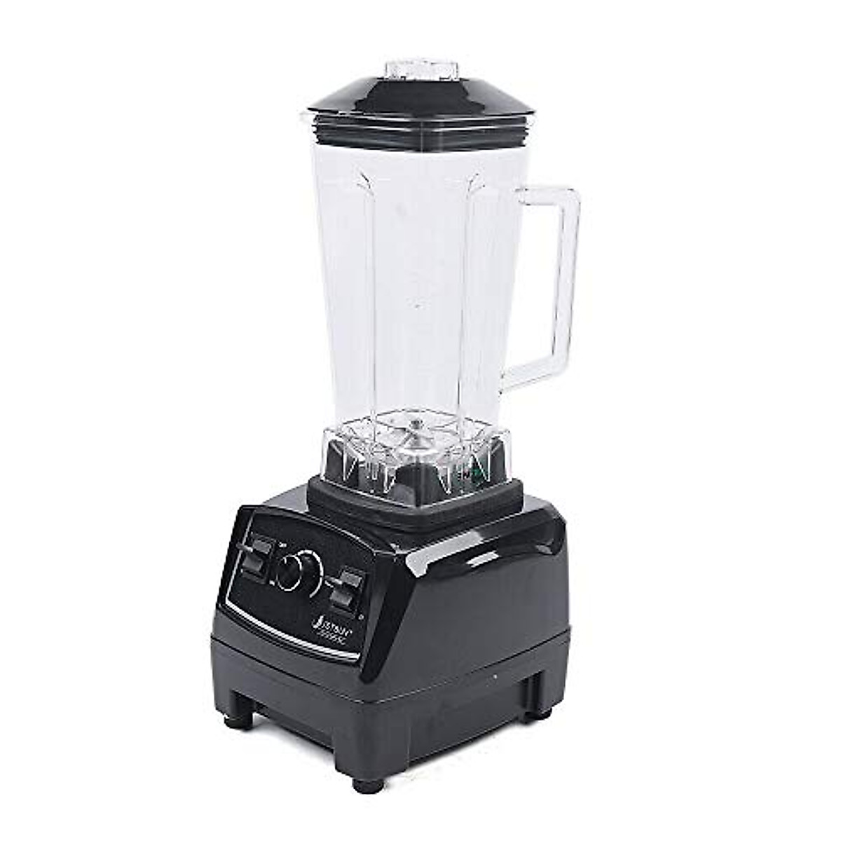 Commercial Blender,Countertop Blender Smoothie Maker,3HP 2200W Heavy DutyHigh Speed 45000RPM Kitchen Smoothie Blender Food Mixer 68 Ounce (2L) for Soup,fish, Crusing Ice, Frozen Desser, Home or Commercial Use (Black)