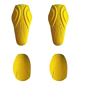 4PC CE Level 2 Elbow and Shoulder Certified Armor Pads Set, Level 2 Approved Men’s Biker Shoulder, and Elbows Protector for Motorcycle Jackets and Pants.