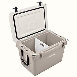 Retrospec Palisade Cooler Horizontal Divider & Cutting Board - Ice Chest Accessories - Durable PP Material – 45qt