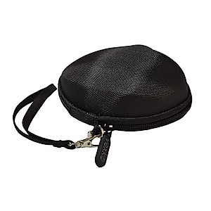 Vexko Mouse Travel Case Compatible with Logitech Ergo M575 Wireless Trackball Computer Mouse - Case Only (Black/Gray)
