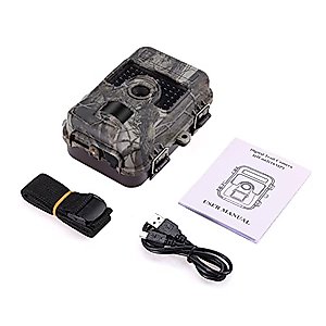 rouroumaoyi Tracking Camera Wildlife Observation Camera HH-662 16MP 1080P 0.6S Motion Digital Infrared Trail Camera Night Vision Wild Cam Photo Traps Game Camera (Color : HH-662)