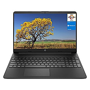 HP Notebook Laptop, 15.6" HD Screen, AMD Athlon Gold 3150U Processor, 8GB RAM, 256GB PCIe SSD, Webcam, Type-C, HDMI, SD Card Reader, Windows 11 Home