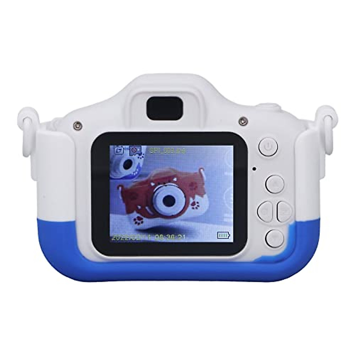 Kids Digital Camera Portable Children's Cute Cartoon Fox Shape Four Filters Mini 40MP HD Digital Camera