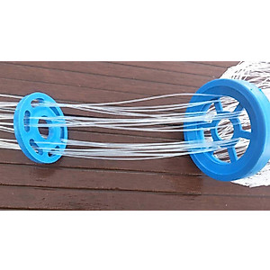 Zjnhl Fishing Equipment/Netting Easy to Throw Fish Nets, A Variety of Materials, A Variety (Edition : Height 3.6m Steel) (Size : Height 2.1m Plumb)