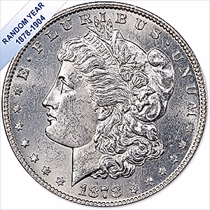 (1878-1904) Morgan Silver Dollar (BU) Twenty Coins Brilliant Uncirculated