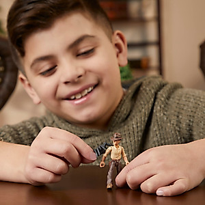 Indiana Jones Worlds of Adventure with Adventure Backpack Action Figure, 2.5-inch, Action Figures for Kids Ages 4 and Up