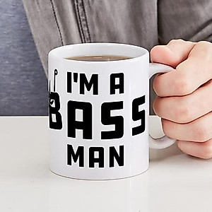 CafePress I'm A Bass Man Ceramic Coffee Mug, Tea Cup 11 oz