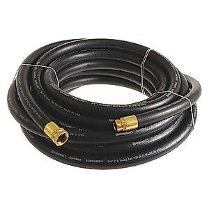 Continental Garden Hose, 34 inch ID x 75 ft, Black
