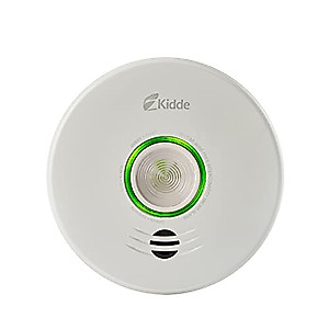 Kidde Smoke Detector, 10-Year Battery, Photoelectric Sensor Wire-Free Interconnect Smoke Alarm, Voice Alert