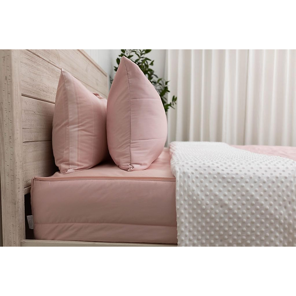 Beddy's All in One Bed in a Bag Zipper Bedding Set, Bottom Sheet, Cuddle Blanket, Comforter, Pillowcase(s) & Sham(s) are all in one, Minky Interior Sheets with Comforter, Zip Bedding for Kids & Adults