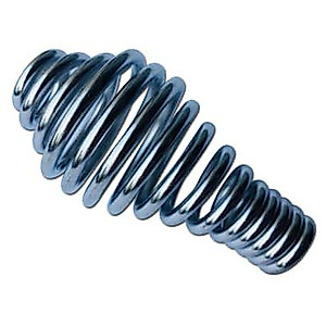 LavaLock BBQ Heavy Duty Spring Handle One Sided 3-1/2" Tapered Chrome Barbecue Smoker, Grill, Stove, Pit Accessories