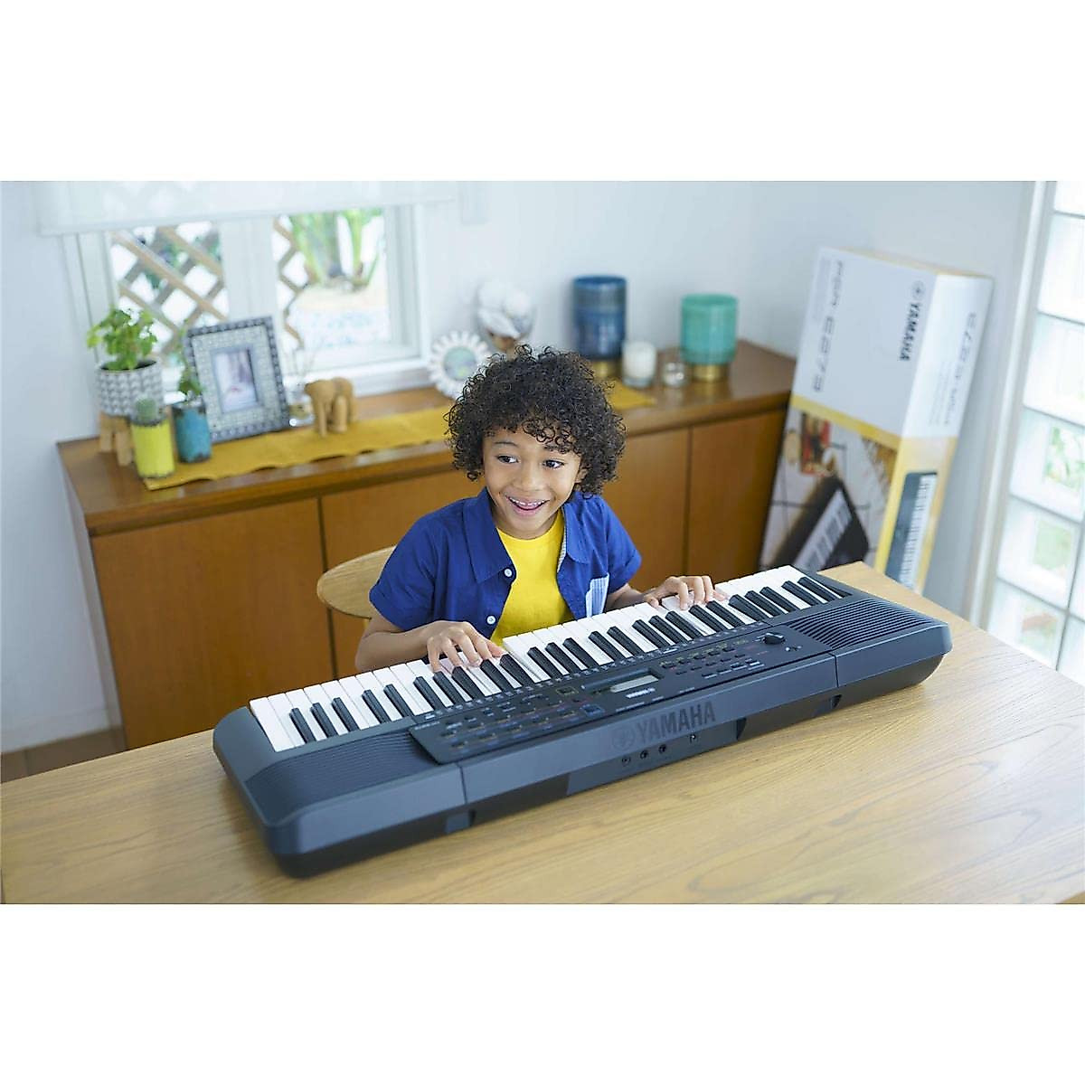 Yamaha, 61-Key PSR-E273 Portable Keyboard (Power Adapter Sold Separately)