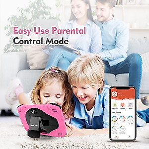 Tablet for Kids 7 Kids Tablet for Toddlers Tablet with Case Included, Kids Learning Tablet with Wi-Fi Dual Camera 2GB 32GB, Parental Control, Youtube, Netflix,Shock Proof Children Tablet for Boy Girls