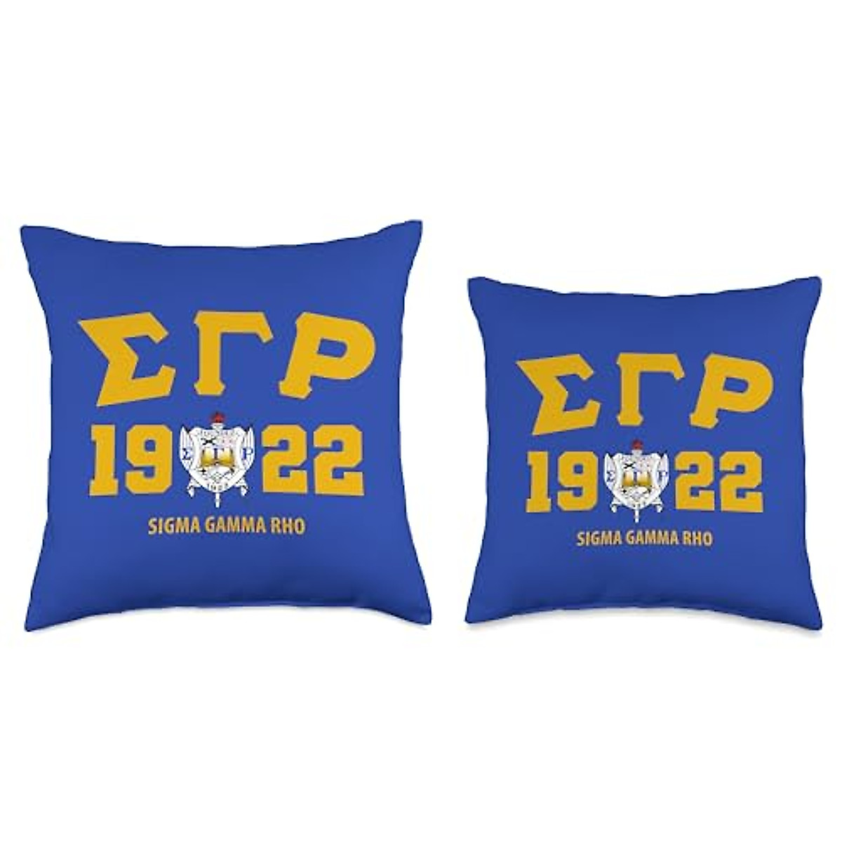 Sigma Gamma Rho Sorority Throw Pillow