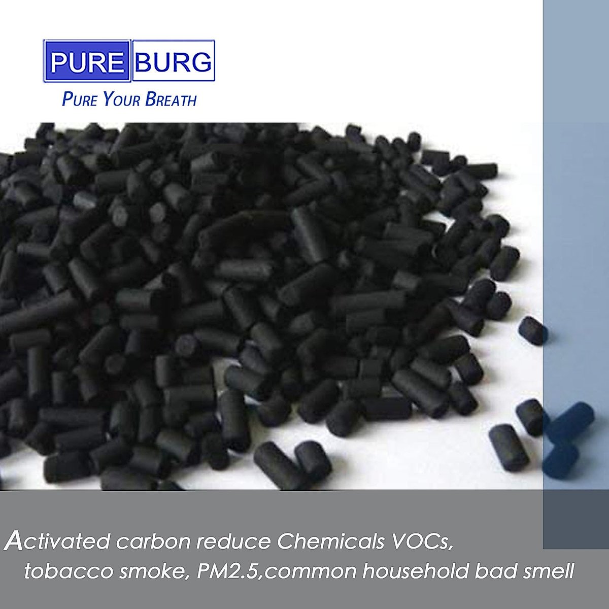 PUREBURG FP-F60UW Replacement True HEPA Filter Set Compatible with Sharp FZ-F60HFU FZ-F60DFU Fits Sharp FP-F60UW FP-F60U-W Air Purifier