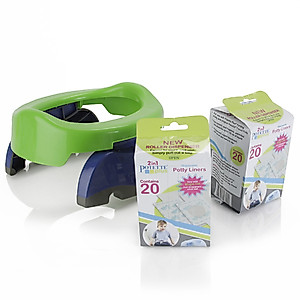 Kalencom Potette Plus Potty Seat Liner Roller Dispenser with Magic Disappearing Ink, 20 Count