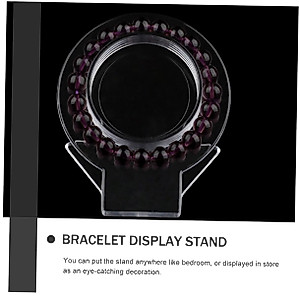 Cabilock 4pcs Display Props Watch Bracelets Acrylic