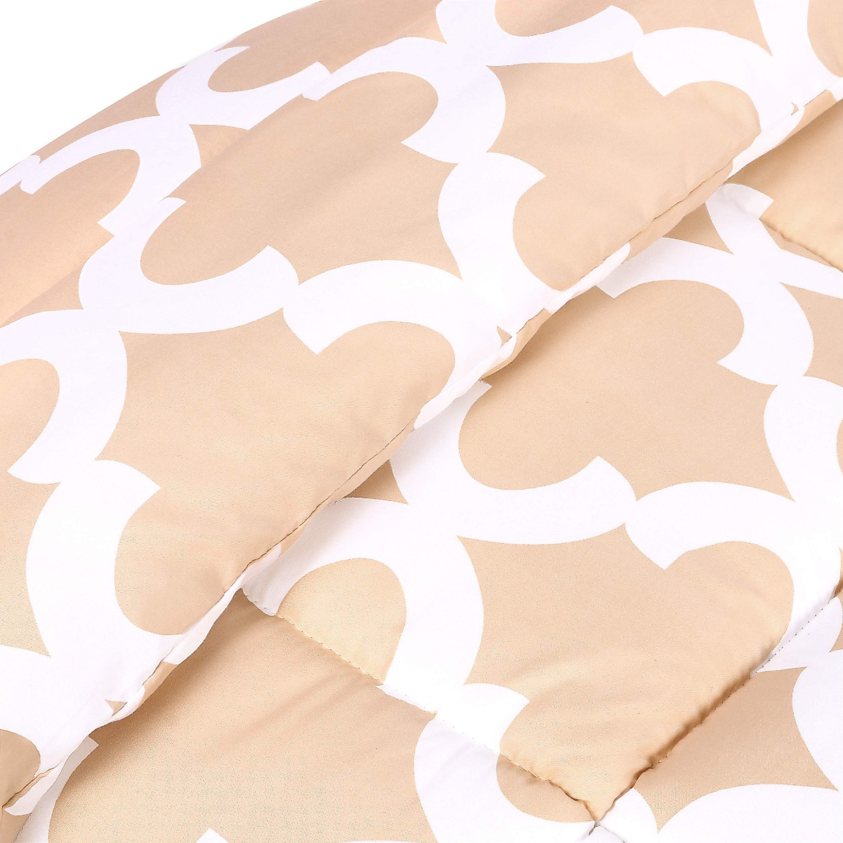 Utopia Bedding - Comforter Set with 1 Pillow Sham - 2 Pieces Bedding Comforter Sets - Down Alternative Comforter - Soft and Comfortable - Machine Washable, Beige, Twin