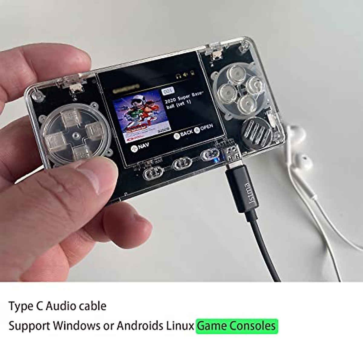 jstma USB C to 3.5mm Audio Jack Adapter 32Bit Audio HiFi DAC Amplifier Converter Support High-impedance Headphones for Windows MacOS Android Phones Switch PS Xbox (Black)