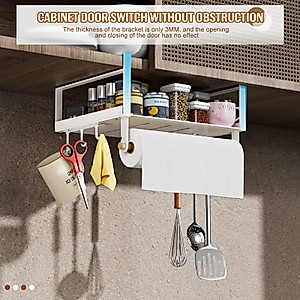 2 Packs Hanging Pull Out Drawer Basket,Lower Rack Basket, Slide Down Cabinet Storage Rack Basket, Space Saving Kitchen Counter, Sideboard, Under Desk, Bookshelf Closet,White