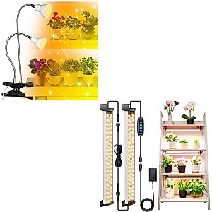 DOMMIA Plant Light for Indoor Plants, Full Spectrum Grow Lights for Indoor Plants, Brightness Led Grow Lights for House Plants, Plant Growing Lamps for Indoor Growing