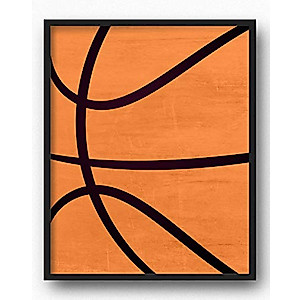Brooke & Vine Sports Boys Room Nursery Wall Decor Art Prints Set (UNFRAMED 8x10 Card Stock) Basketball, Baseball, Soccer, Football, Kids Bathroom, Playroom, Classroom (Sports Balls)