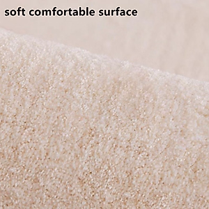 XYRuiHang Soft Irregular Half Round Door Mat Indoor Entry Rug Cozy Boho Half Circle Small Area Rug Front Door Rug Non Slip Cute Indoor Floor Rugs for Bedroom Bathroom Kitchen (chartreuse, 24x35in)