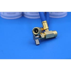 ENVIRO-SAFE Envirosafe Arctic Air for R22, 1 can and Brass Hose