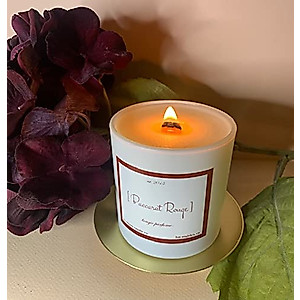 Baccarat Rouge 540 Inspired Soy Candle Wood Wick Long Lasting | Gift Idea Home Decor Luxury