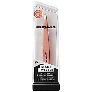 Tweezerman Professional Stainless Steel Award Winning Slant, Geranium