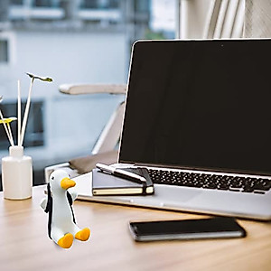 Swing Duck Car Hanging Ornament Cute Decoration Pendant Rearview Mirror Accessories Aesthetic Gadgets Keychain Dice Stuff Teens Car Interior Dashboard Decor Women View Things Truck (Cute Duck)