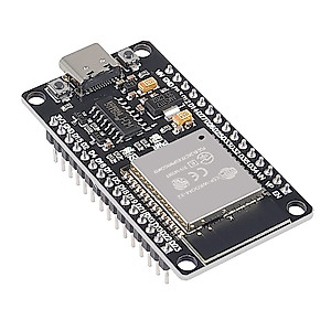 Type-C ESP32 ESP-32S Development Board 2.4GHz Dual-Mode WiFi Bluetooth Dual Cores Microcontroller Processor Integrated with ESP32s Antenna RF AMP Filter AP STA for Arduino IDE (3pcs Type-C ESP32)