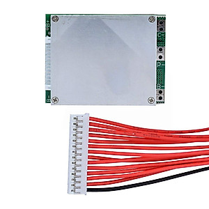 Acxico 1Pcs 48V 35A 13S BMS PCB Board Li-ion 18650 Battery Protection Board with Balance Integrated Circuits Board for e-bikeBattery