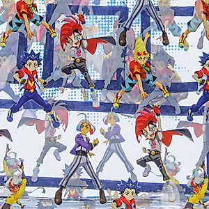 INTIMO, Beyblade Burst Heavy Duty Clear School Travel Backpack Book Bag